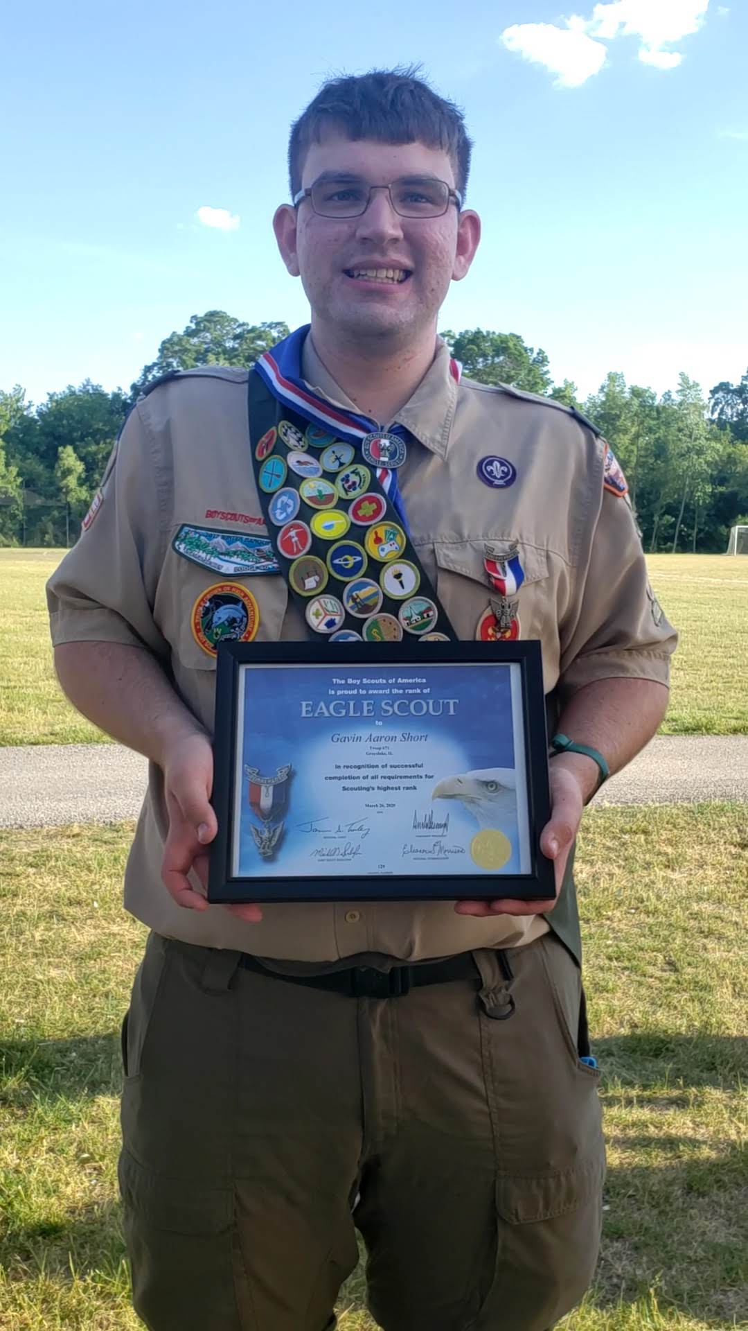 A Day of Cheerful Service in Honor of Gavin Short